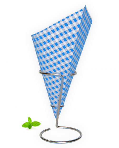 Greaseproof Paper Fry Cones | PaperChipCones.com